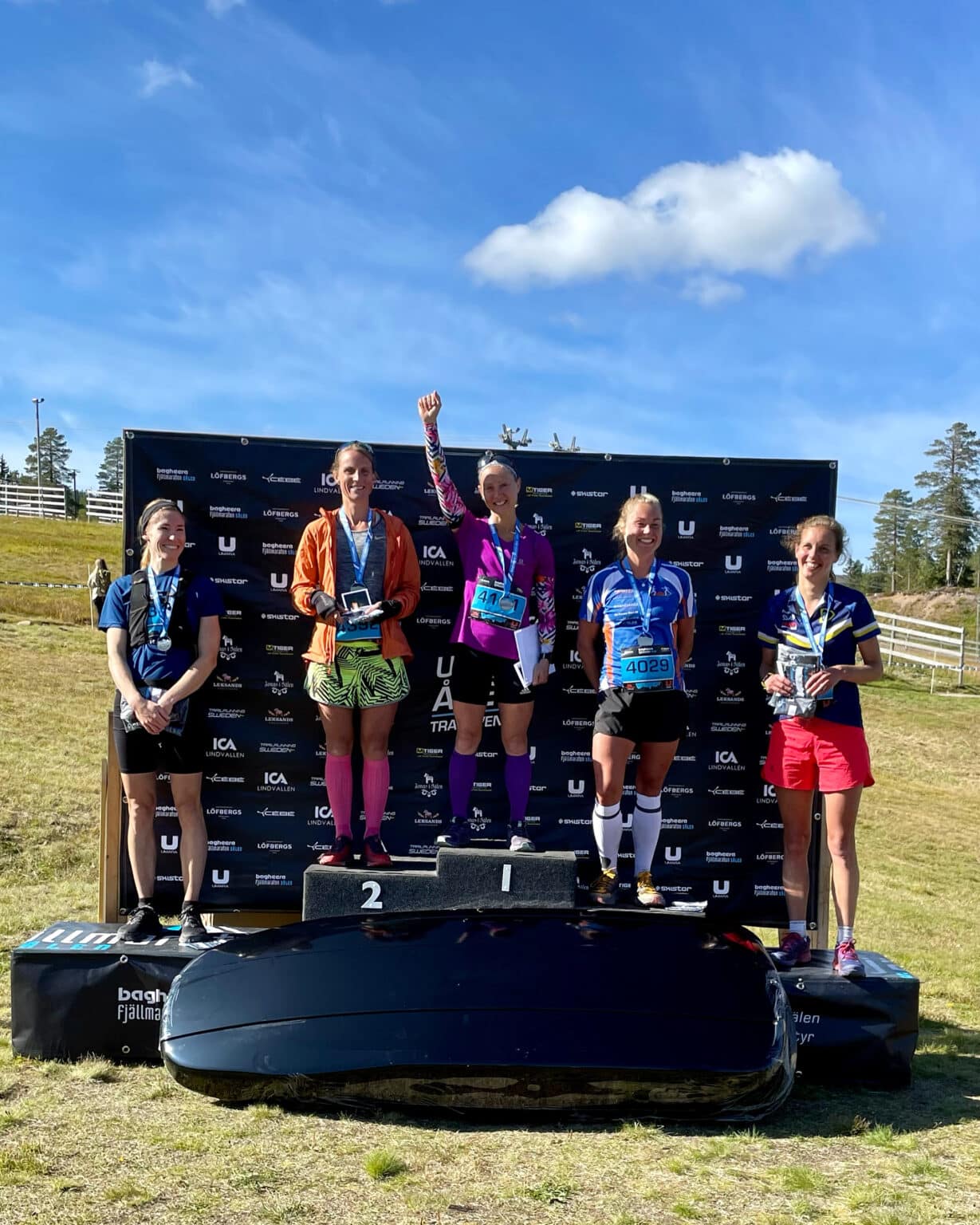 Jenny tog tredje raka, amerikanskt i topp bland herrarna - Fjällmaraton ...